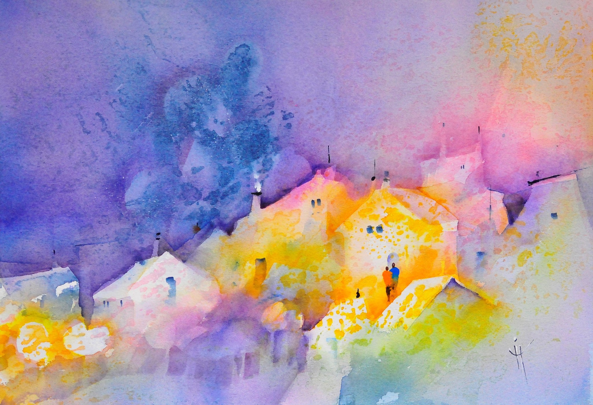 Marie-Françoise INGELS | Les AQUARELLISTES FRANCOPHONES DE BELGIQUE